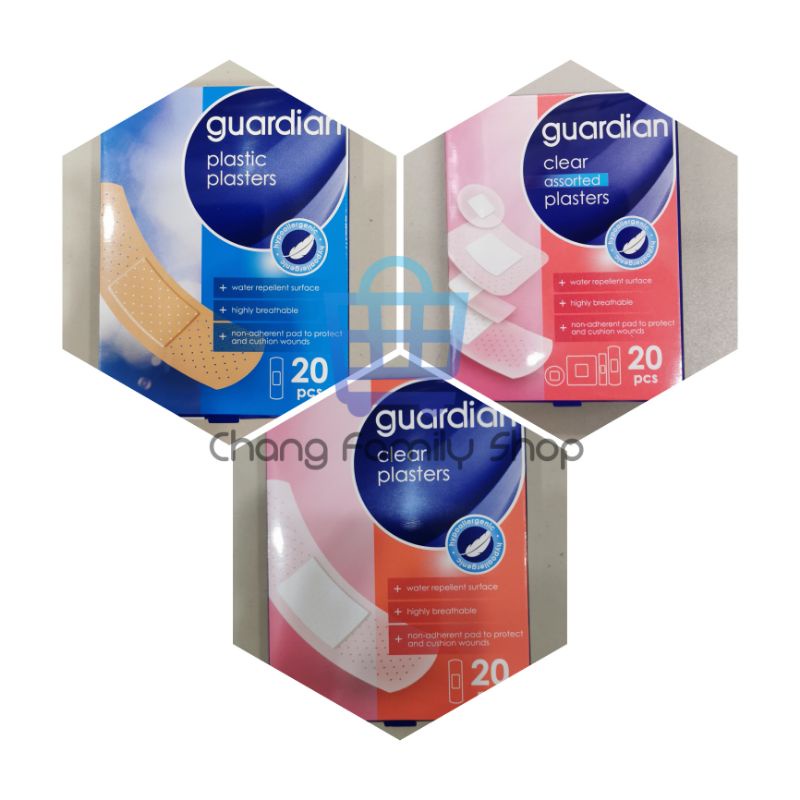 GUARDIAN Clear Assorted Plasters 20s | Shopee Malaysia