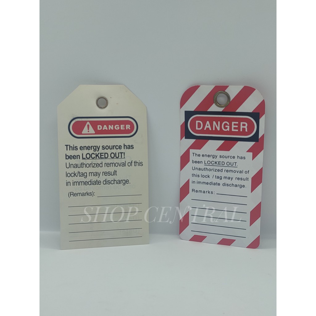 Lockout Tag (Do Not Remove) | Shopee Malaysia