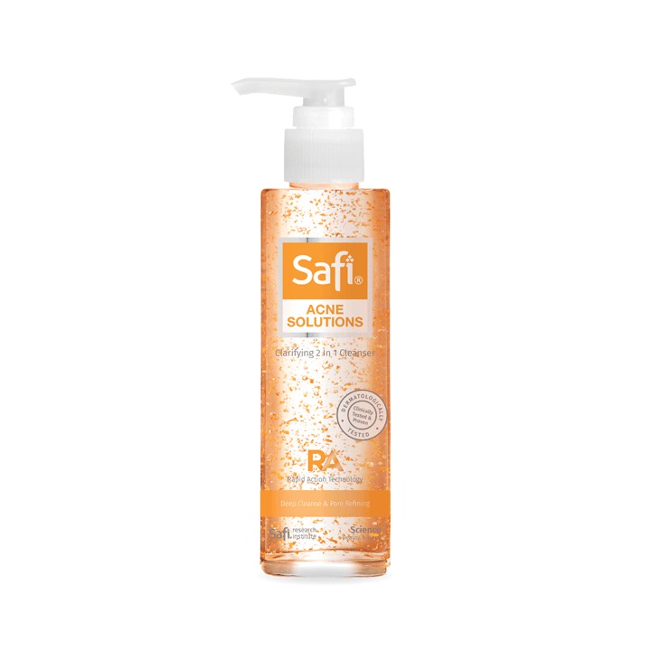 Safi Acne Solution Series ( Cleanser / Sebum Control Fluid / Serum ...
