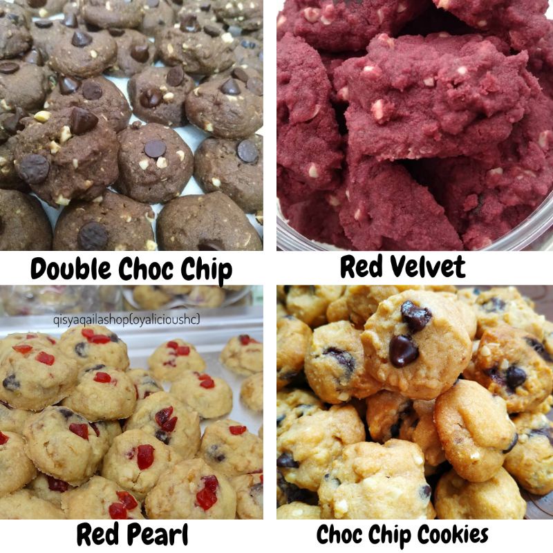🔥HOT ITEM🔥RED PEARL, CHOC CHIP, DOUBLE CHOC CHIP, CORNFLAKES ALMOND ...