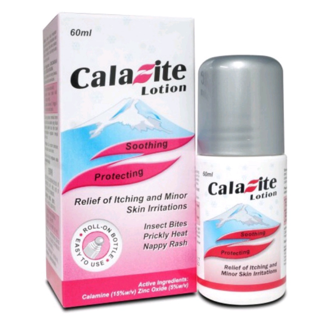 KRIM UNTUK RUAM KULIT Calazite Calamine Lotion Roll On 60ml Krim Ruam ...