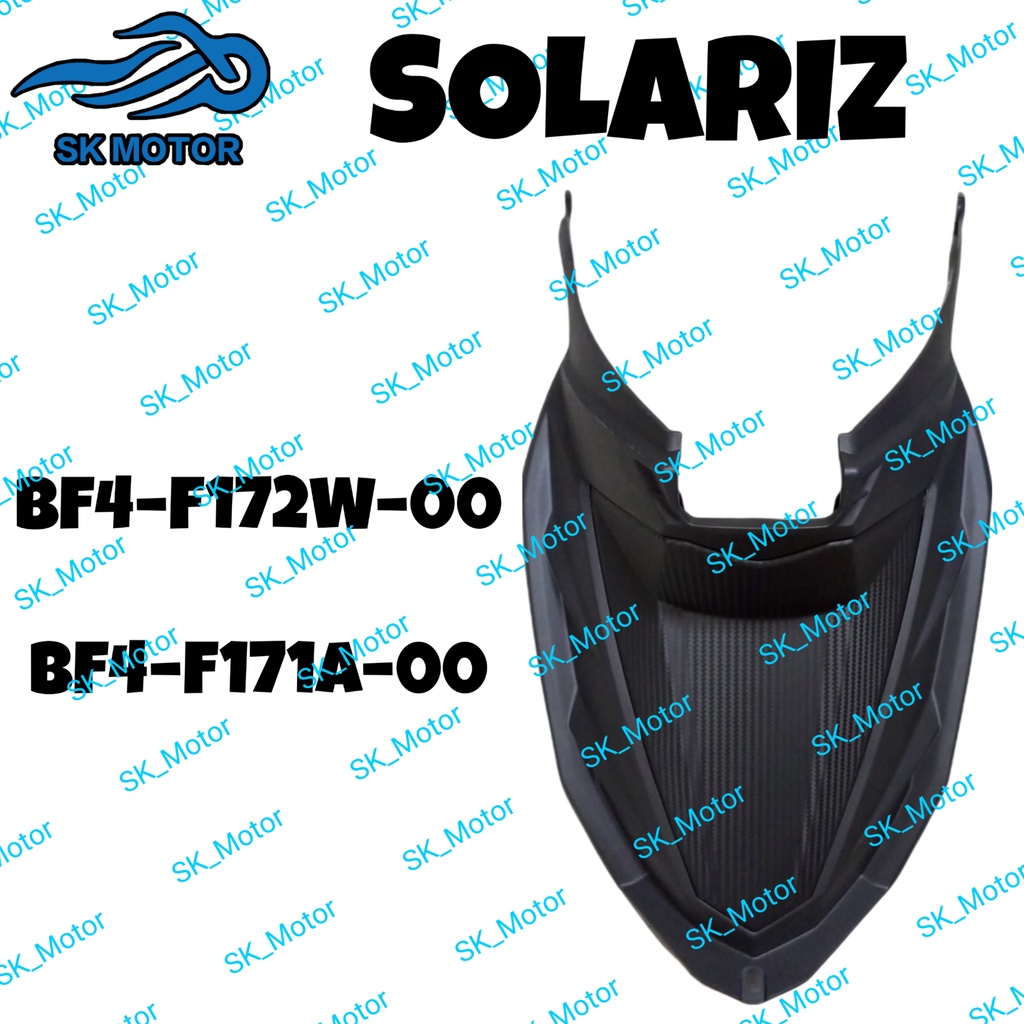 Yamaha EGO SOLARIZ Original Inner Cover Full Set Kaver Hitam Meter Tank ...