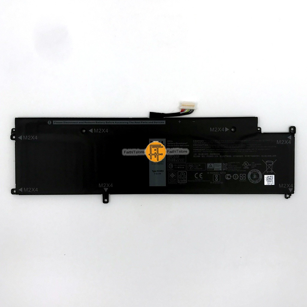 For Latitude 7370 E7370 13-7370 XCNR3 Battery | Shopee Malaysia