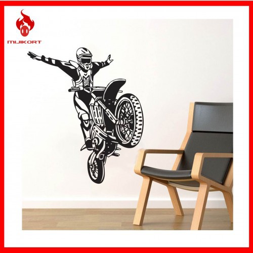 Dirt Bike Motorcycle Wall Sticker (New) | Shopee Malaysia