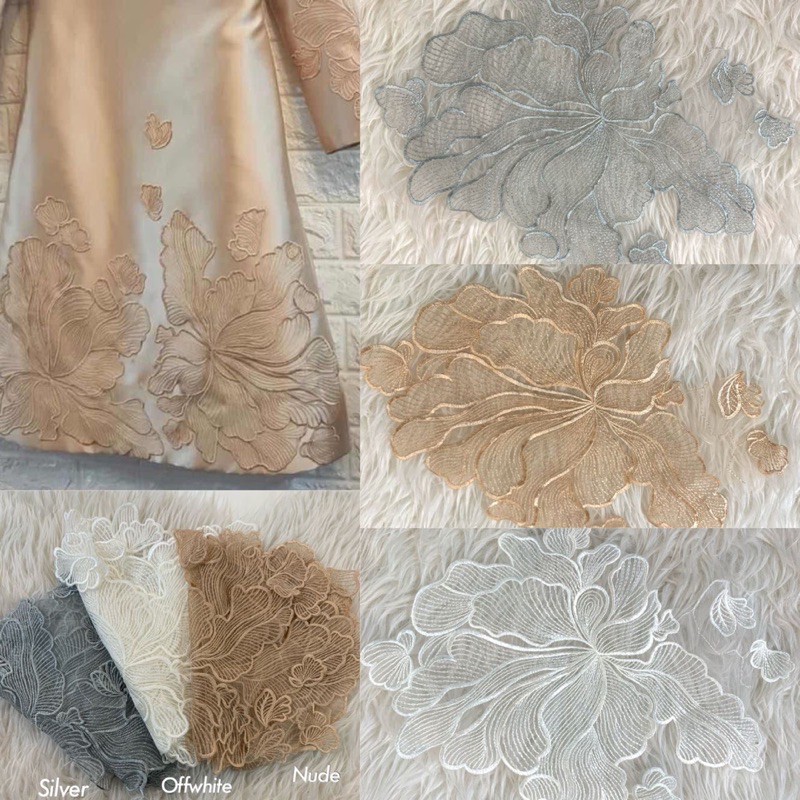 🌷PATCH LACE 🔥Lace Bunga Tampal🌷Patchwork Lace🌷Lace Cantik Murah 🌷 Lace ...