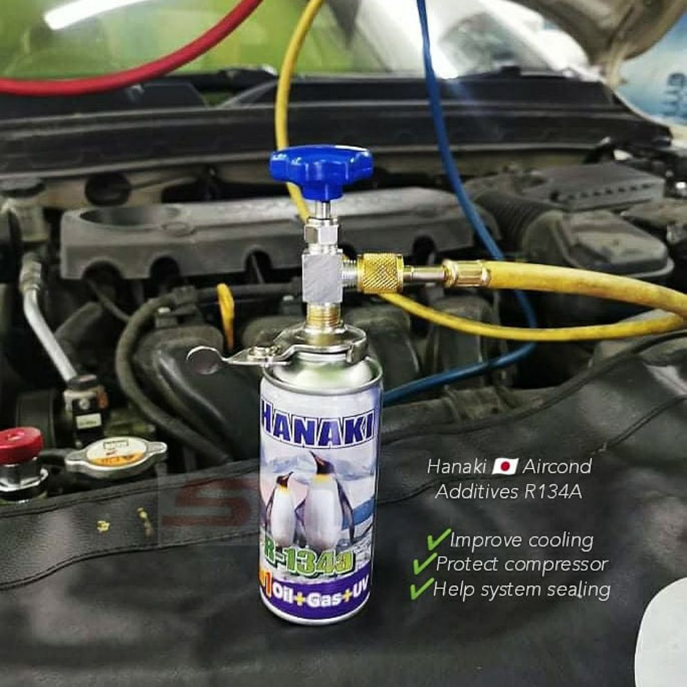 GAS Aircond Kereta R134A Refrigerant Refrigerator Gas Fridge Refill ...