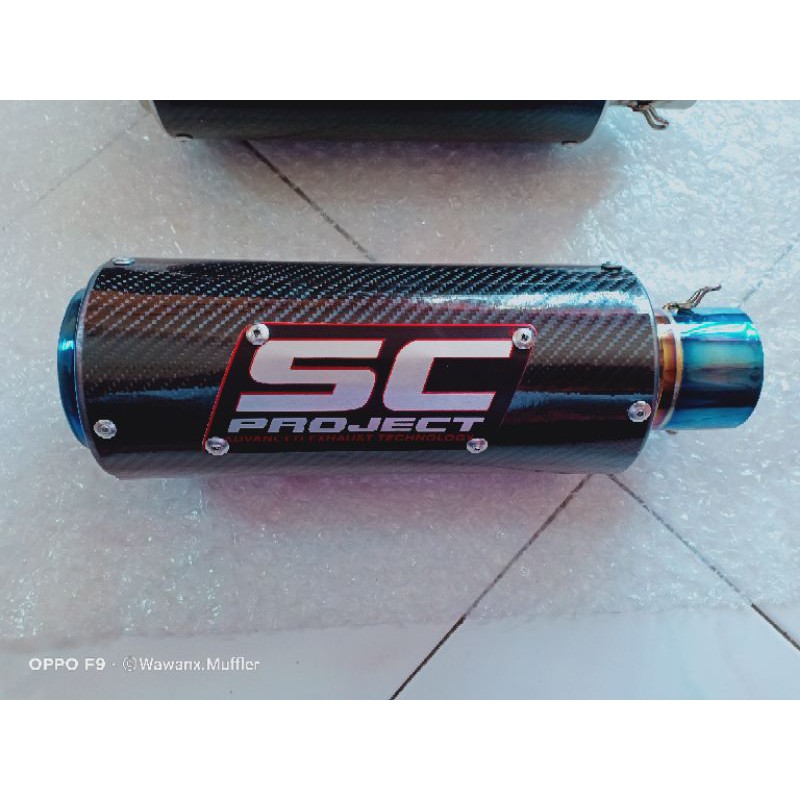 Silincer SC Project Blue Carbon. For All Types Of Motorcycles, Such As ...