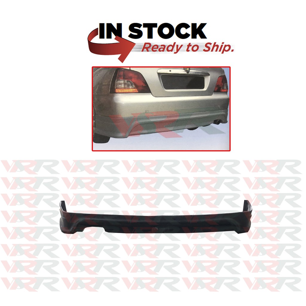 Proton Waja (2000-2011) SRS Rear Back Bumper Skirt Skirting Lower Lip ...