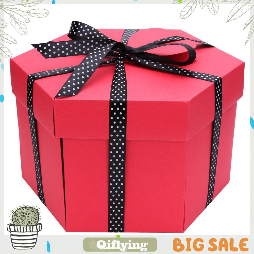 AvailableCreative Explosion Box Hexagonal DIY Photo Album Scrapbooking ...