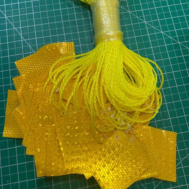 VSAFEMKT Delineator string HIP - rope random color ( 75mm x 75mm x 50 ...