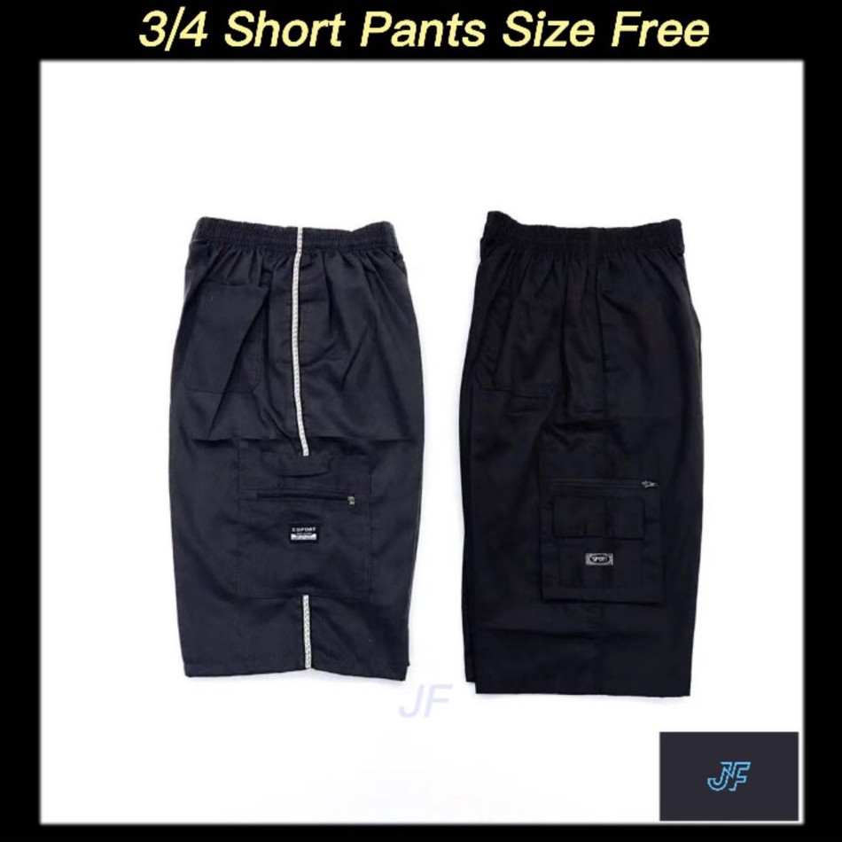 3/4 Short Pants SIZE : FREE ( P061 ) – RANDOM COLOUR | Shopee Malaysia