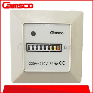 CAMSCO HOUR RUN METER | 0 ~ 99999.99 Hours | AC 220V ~ 240V | 50HZ | Shopee Malaysia