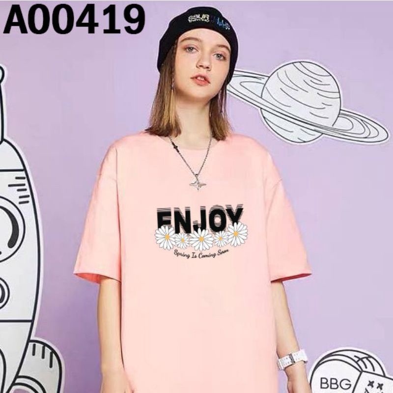 BUNGA PUTIH DAISY FLOWER WHITE COUPLE TSHIRT BAJU LAWA BESAR STOK SEDIA ...