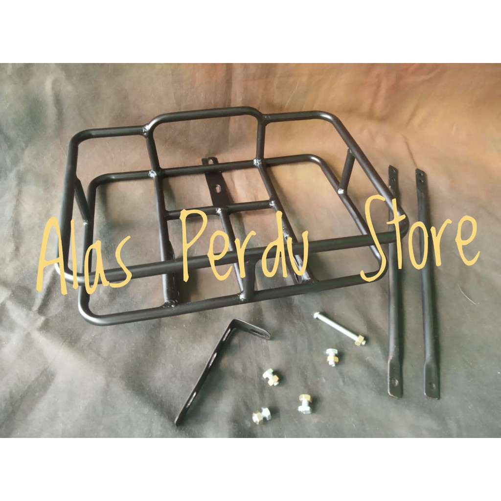 Commuter Bike Basket/ Bicycle Front Rack - Fixie Front Basket - Old ...