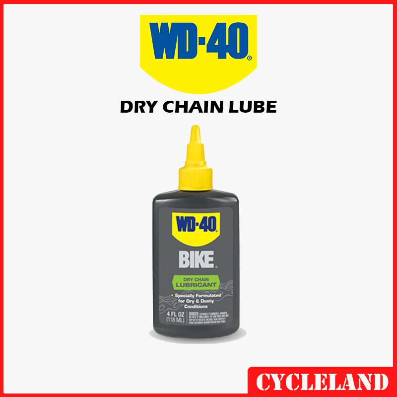 WD-40 BIKE DRY CHAIN LUBRICANT (4 FL OZ) | Shopee Malaysia