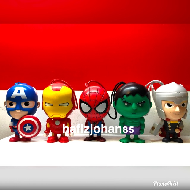 TESCO MARVEL AVENGERS ( 5pcs ) | Shopee Malaysia