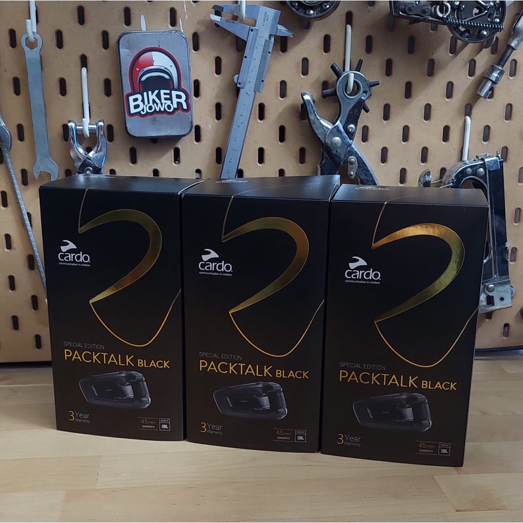 Cardboard Cardo Packtalk Bold Black Slim Edge Freecom 1 2 4+X Spirit ...