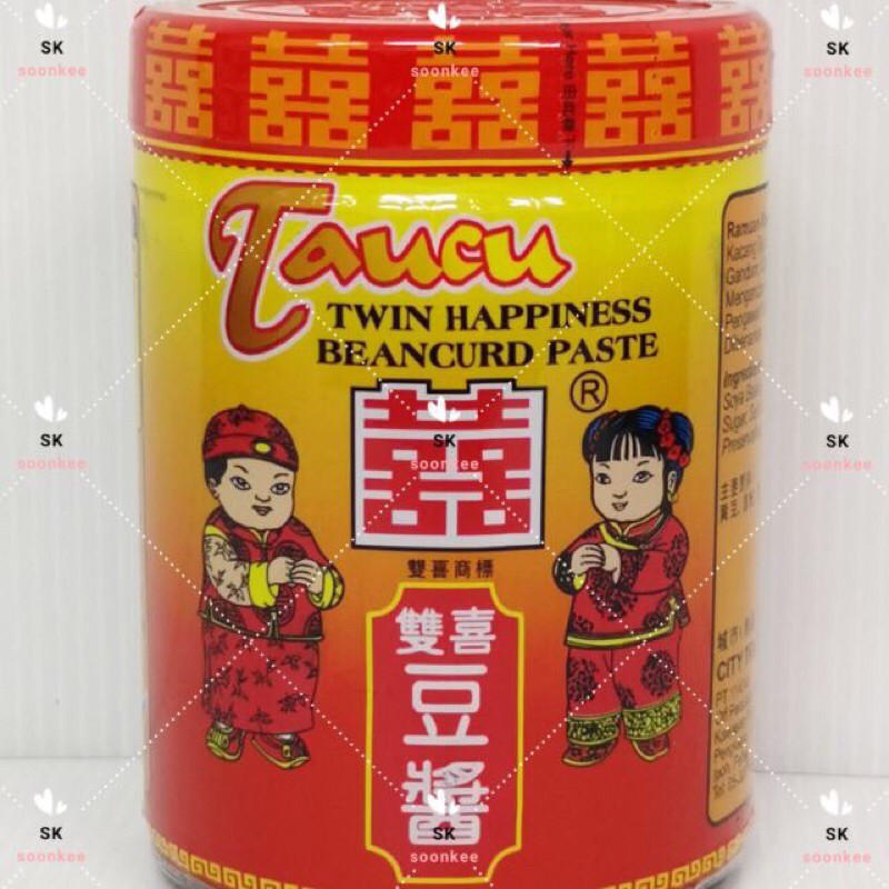 Taucu Twin Happiness Beancurd Paste 双喜豆酱 (粒/碎) 475g | Shopee Malaysia
