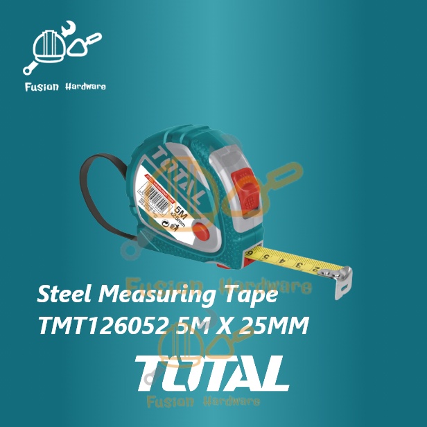 🔥 Ready Stock 🔥 TOTAL Steel Measuring Tape TMT126052/TMT126081 ...