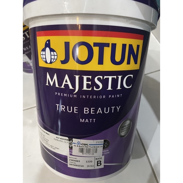 Jotun Majestic True Beauty Matt (8469 - Green Leaf) 5L | Shopee Malaysia