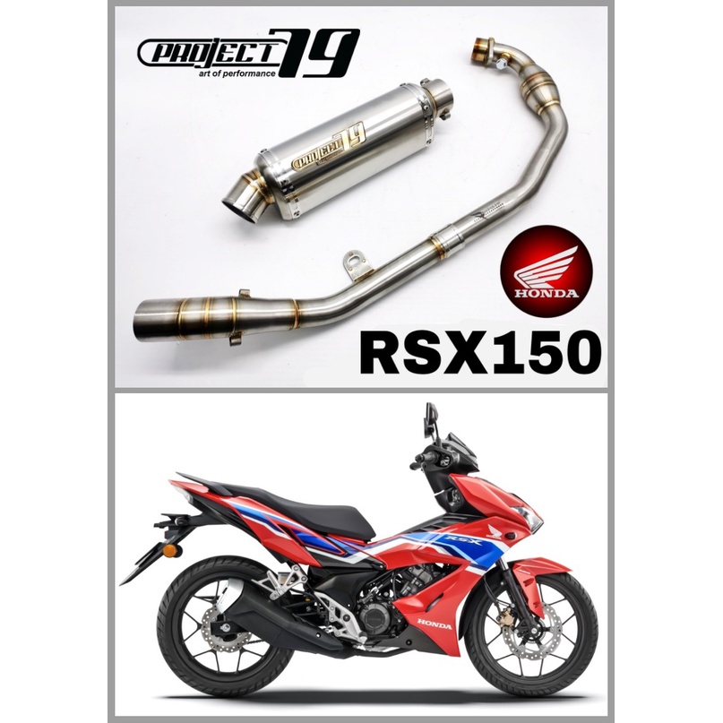 Exhaust Project79 Honda RSX150 New Project 79 Muffler Ekzos Motor ...