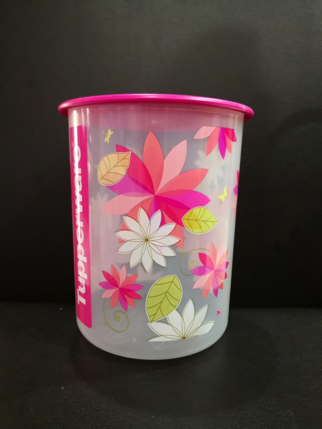 Tupperware One Touch Topper Canister Flower 🌸 One Touch Canister ...