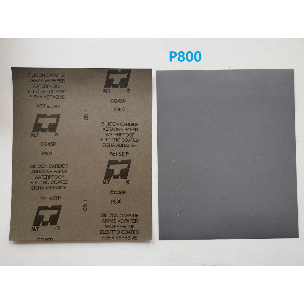 MT Abrasive Sand Paper WaterProof [Wet&Dry] MT Kertas Pasir Kalis Air ...