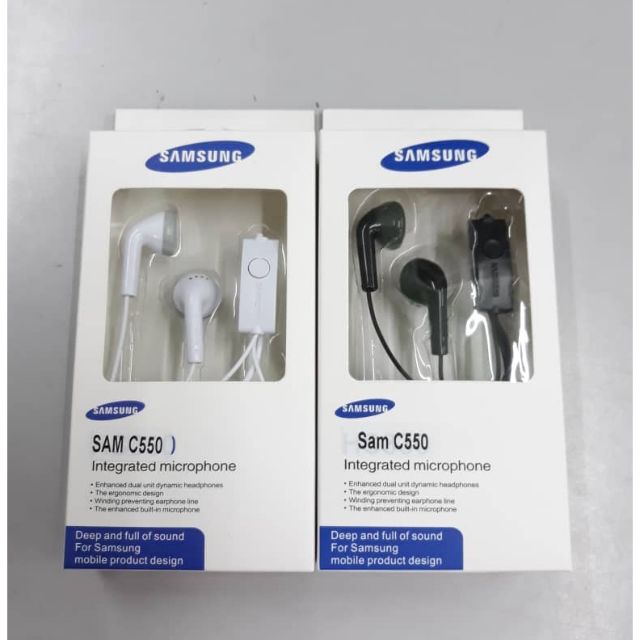 Samsung Headset C550 ( blk/white) | Shopee Malaysia