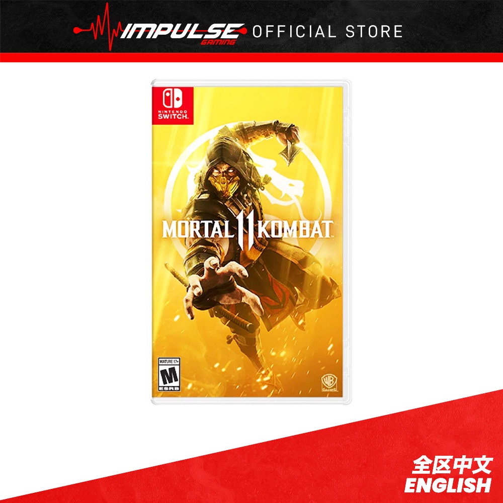 NSW Nintendo Switch Mortal Kombat 11 Standard Edition Chi/Eng Version ...