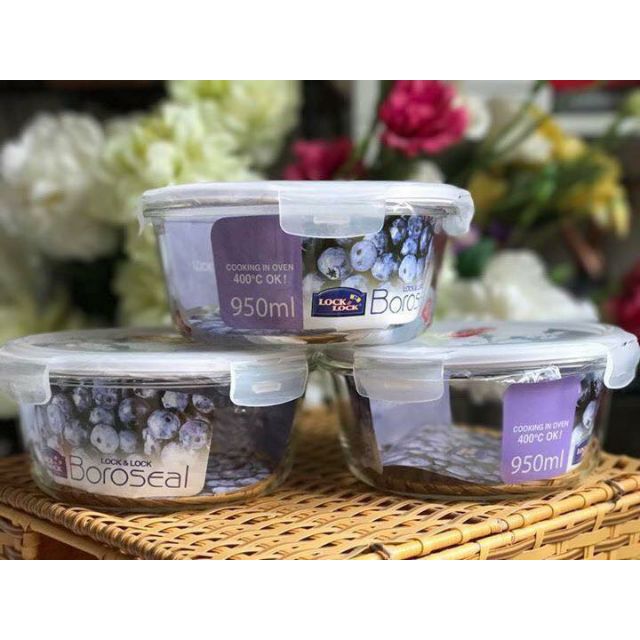 [Nationwide] Lock&lock Glass Box 950ml | Shopee Malaysia