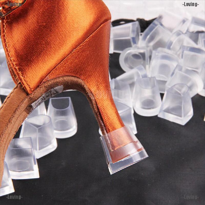 Loving 1-5 Pairs Clear Wedding High Heel Shoe Protector Stiletto Cover ...