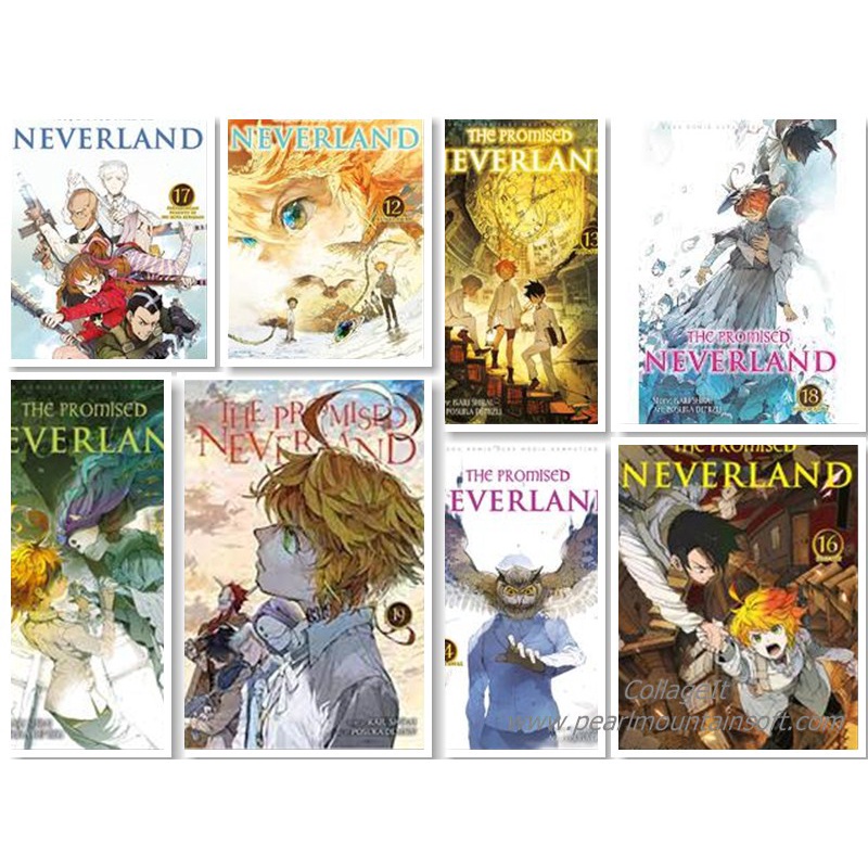 Comic Series: The Promised Neverland (Multiple Number ready) | Shopee ...