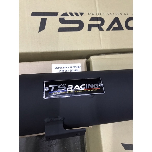 SYM VF3i 185 Exhaust Back Pressure TS Racing Full Set With Cover ...