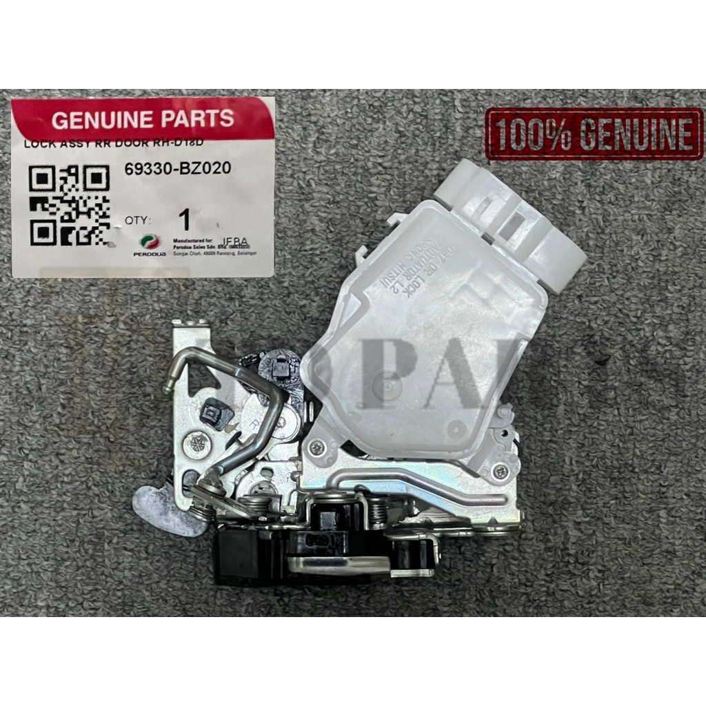 100% GENUINE PERODUA VIVA CENTRE LOCKING WITH INNER LOCK REAR RIGHT ...