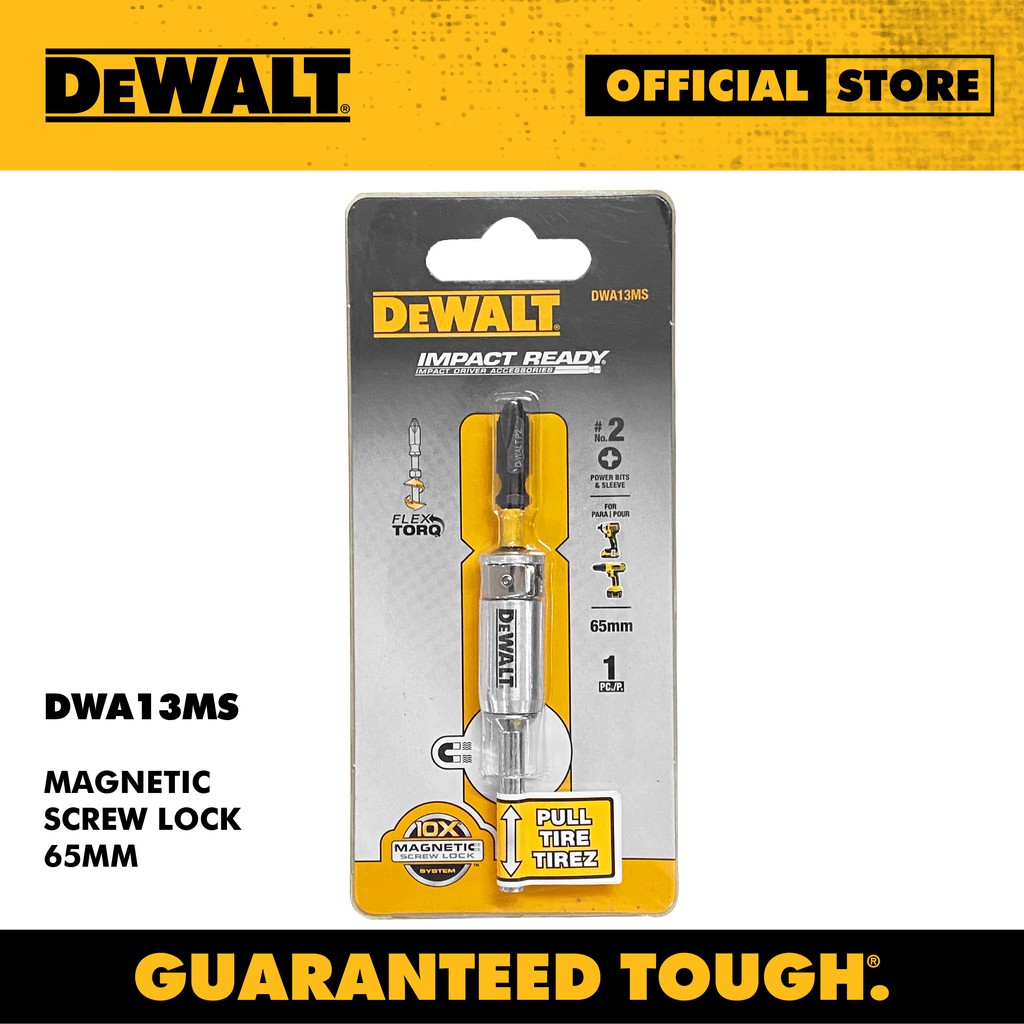 DEWALT DWA13MS 65mm Magnetic Screw Lock (Pengunci Skru Magnet) | Shopee ...