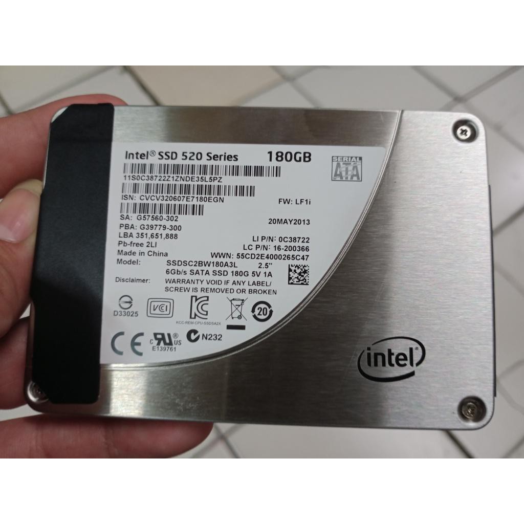 Intel 180GB 2.5 inch Laptop Ssd | Sata Laptop Ssd | Shopee Malaysia