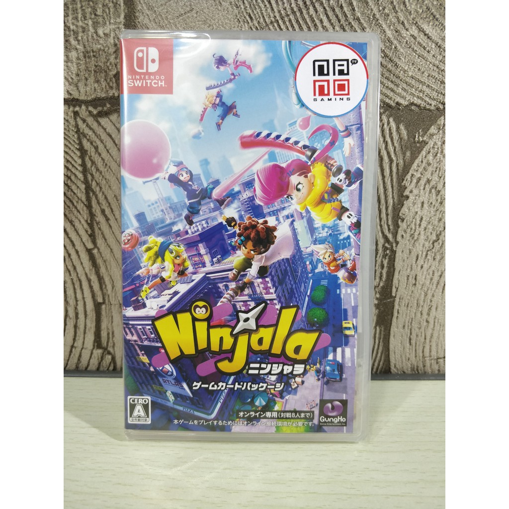 NS Switch Ninjala Game Card Package (Eng/Chi/Jap) | Shopee Malaysia