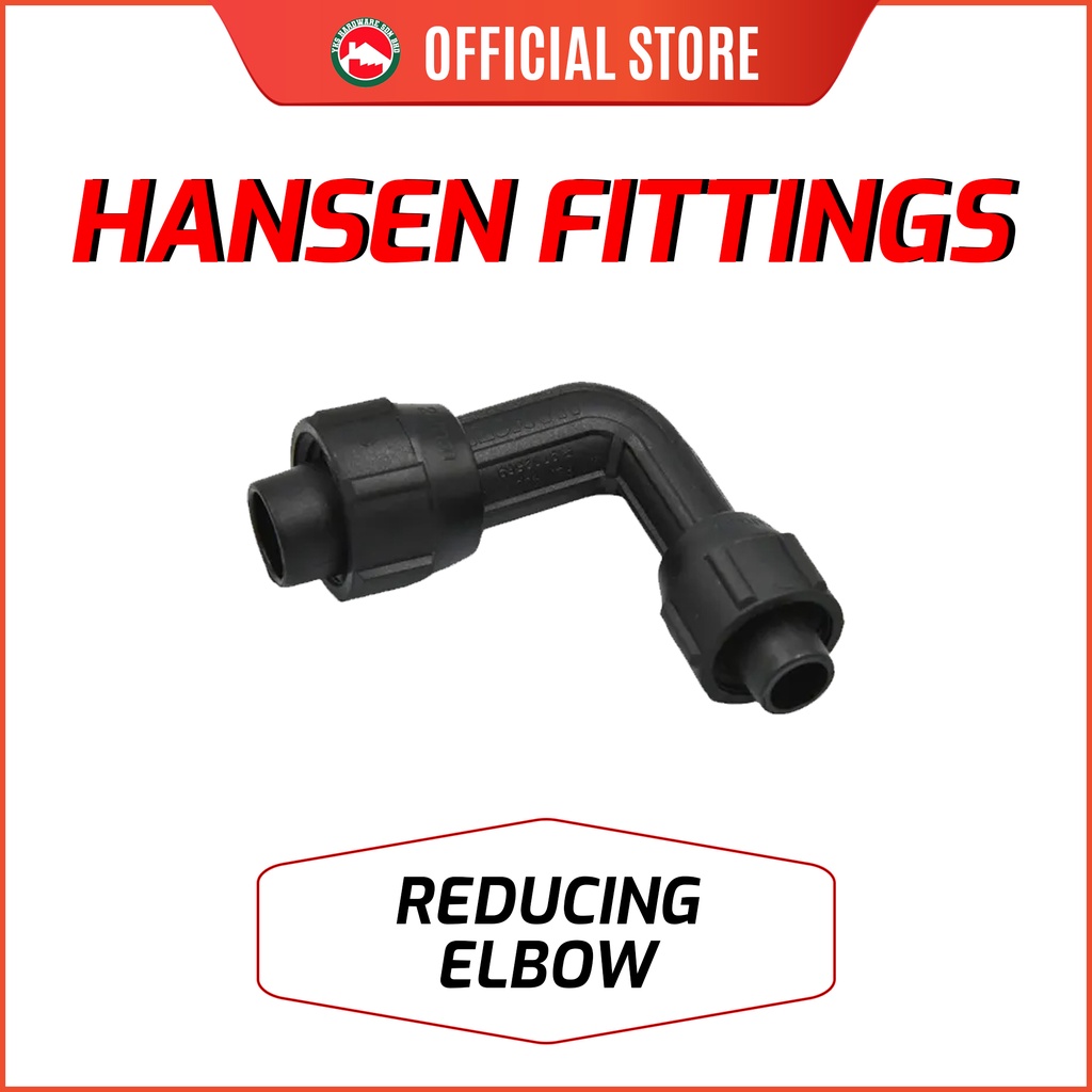 HANSEN REDUCING ELBOW HDPE / PIPE FITTING CONNECTOR - Pipe Fittings System | Shopee Malaysia
