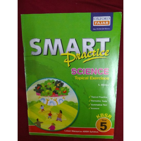 Smart Practice Science Standard 5 UPSR KBSR Oxford | Shopee Malaysia