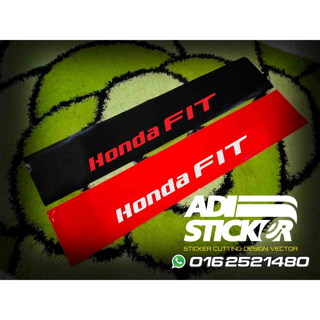 Sticker windscreen Honda fit GE | Shopee Malaysia