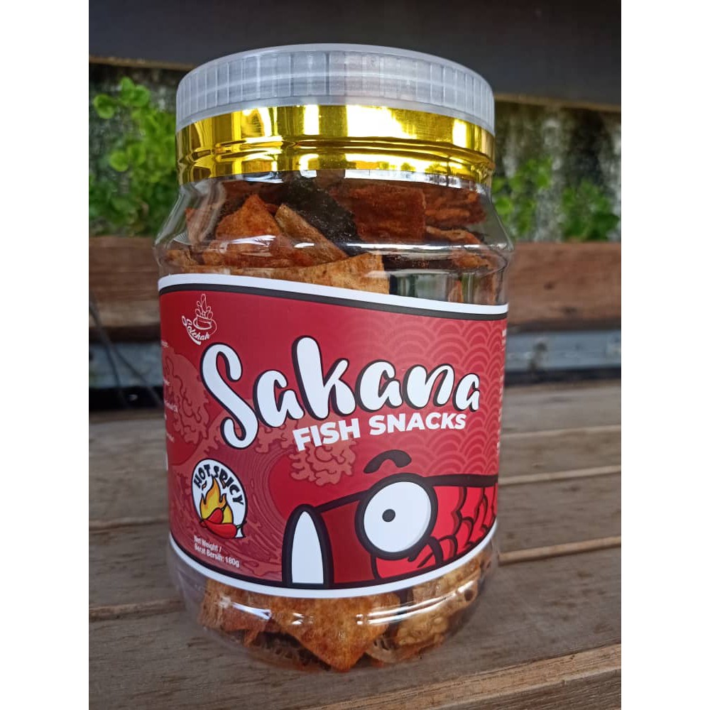 Sakana Seaweed Spicy Keropok Ikan Seaweed Homemade Freshly Made Kuih Raya Halal MAKANbyfasofiamn ...