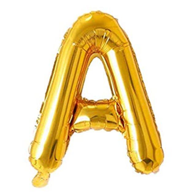 Alphabet balloon Foil 16 inch: HURUF A,B,C,D,E,F,G,H~T (HURUF U - Z ada ...