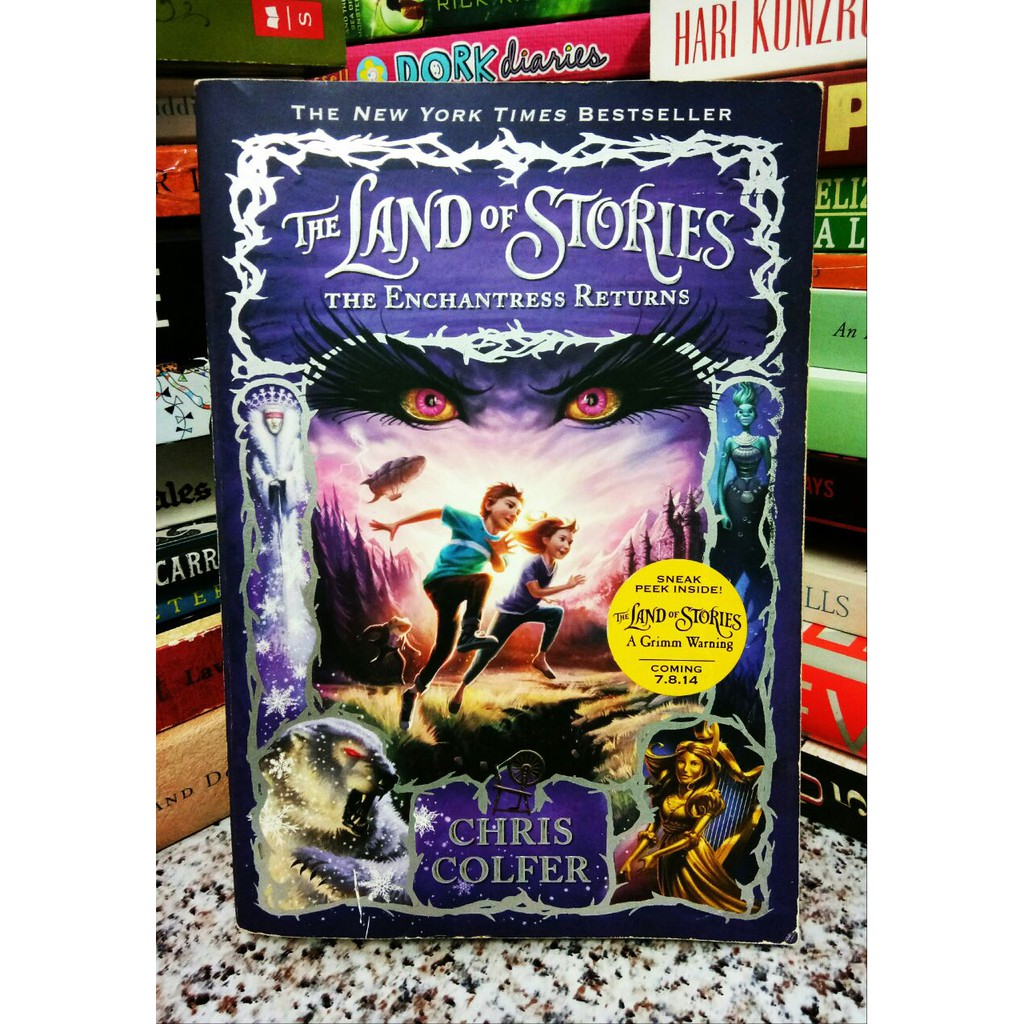 (366D) The Enchantress Returns by Chris Colfer (secondhand book ...