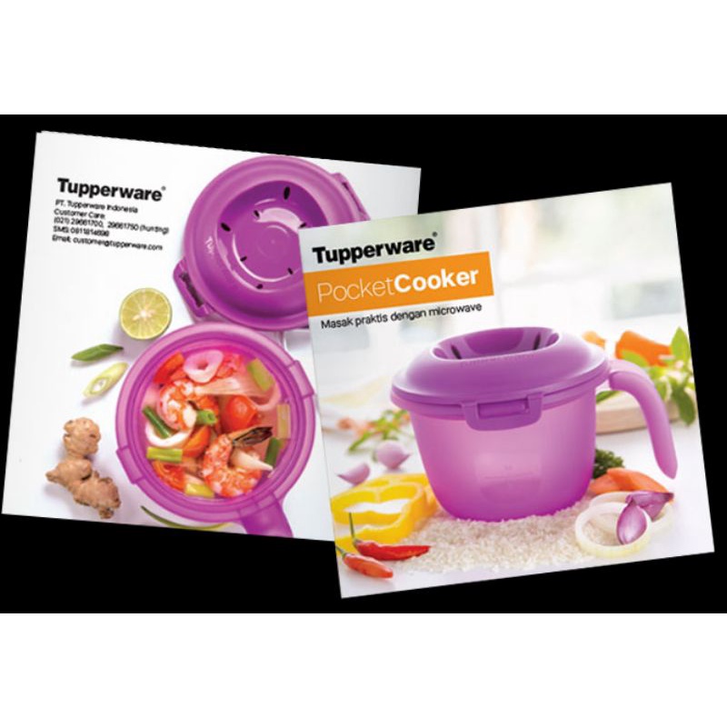 Tupperware Microwaveable Pocket Cooker 550ml(1pc) | Shopee Malaysia