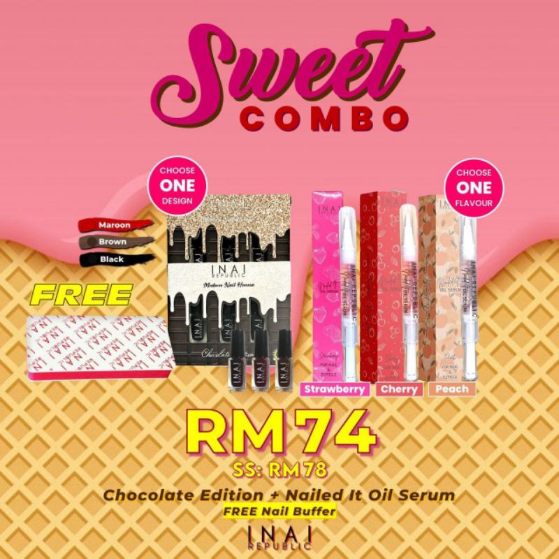 [FREE BUFF] INAI REPUBLIC VIRAL Sah Solat Inai Celup Inai Kuku Inai kon ...