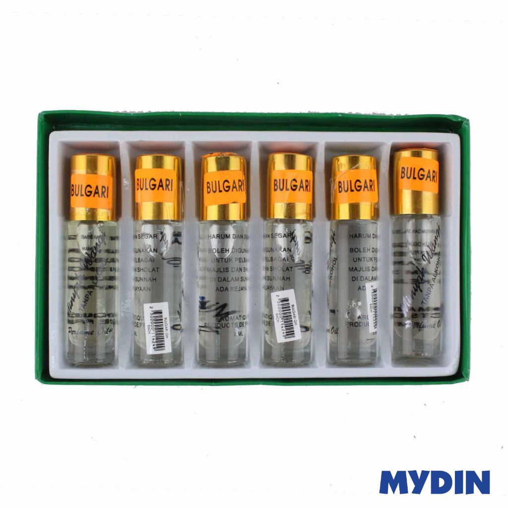 Perfume Attar Oil - Bulgari (8ml x 6) | Shopee Malaysia