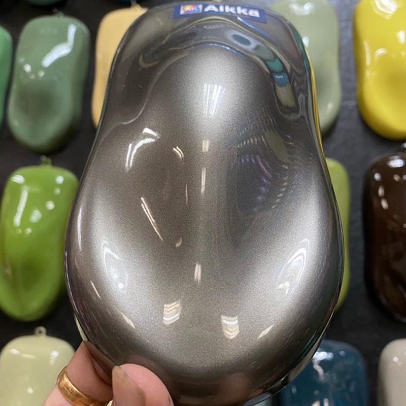 [ MT3 Fossil Grey ] Supreme Metallic Colour for Car Motor Aikka Aerosol ...