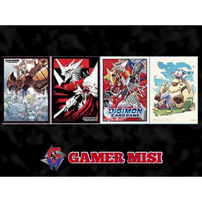 DIGIMON CARD GAME OFFICIAL SLEEVE SET. 4 (NEW) | Shopee Malaysia