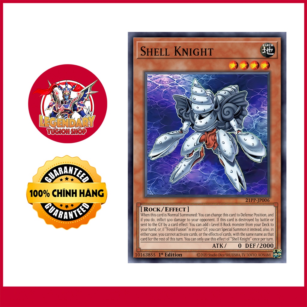 [Original Yugioh Card] Shell Knight | Shopee Malaysia