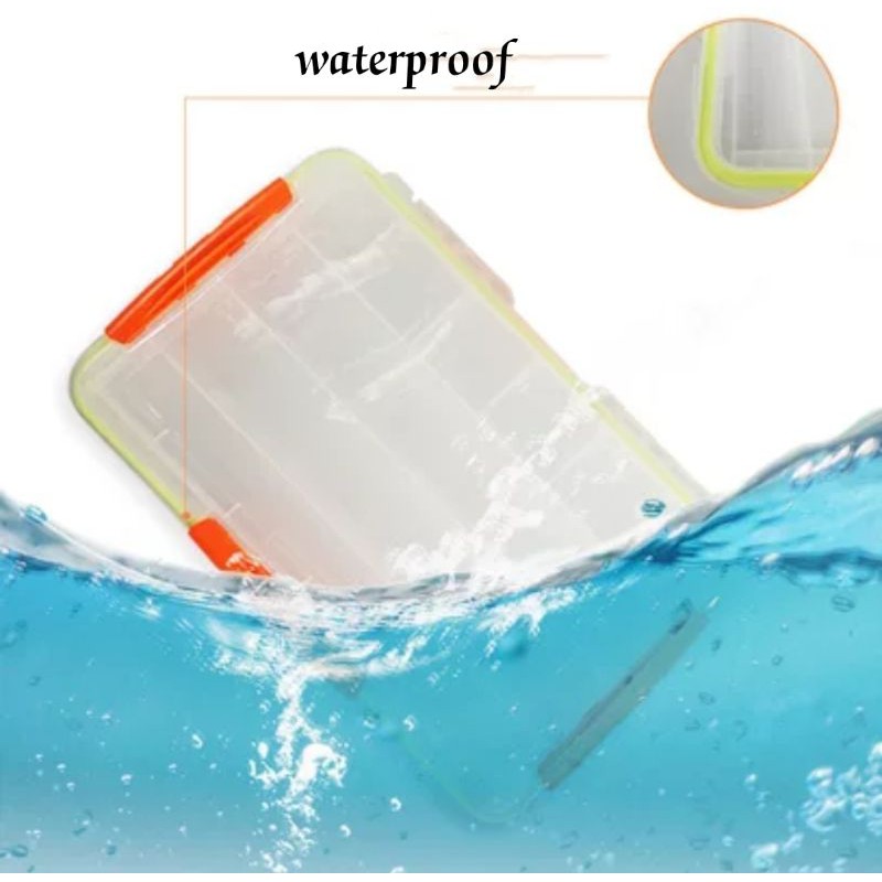 Waterproof fishing accessories box case | Shopee Malaysia